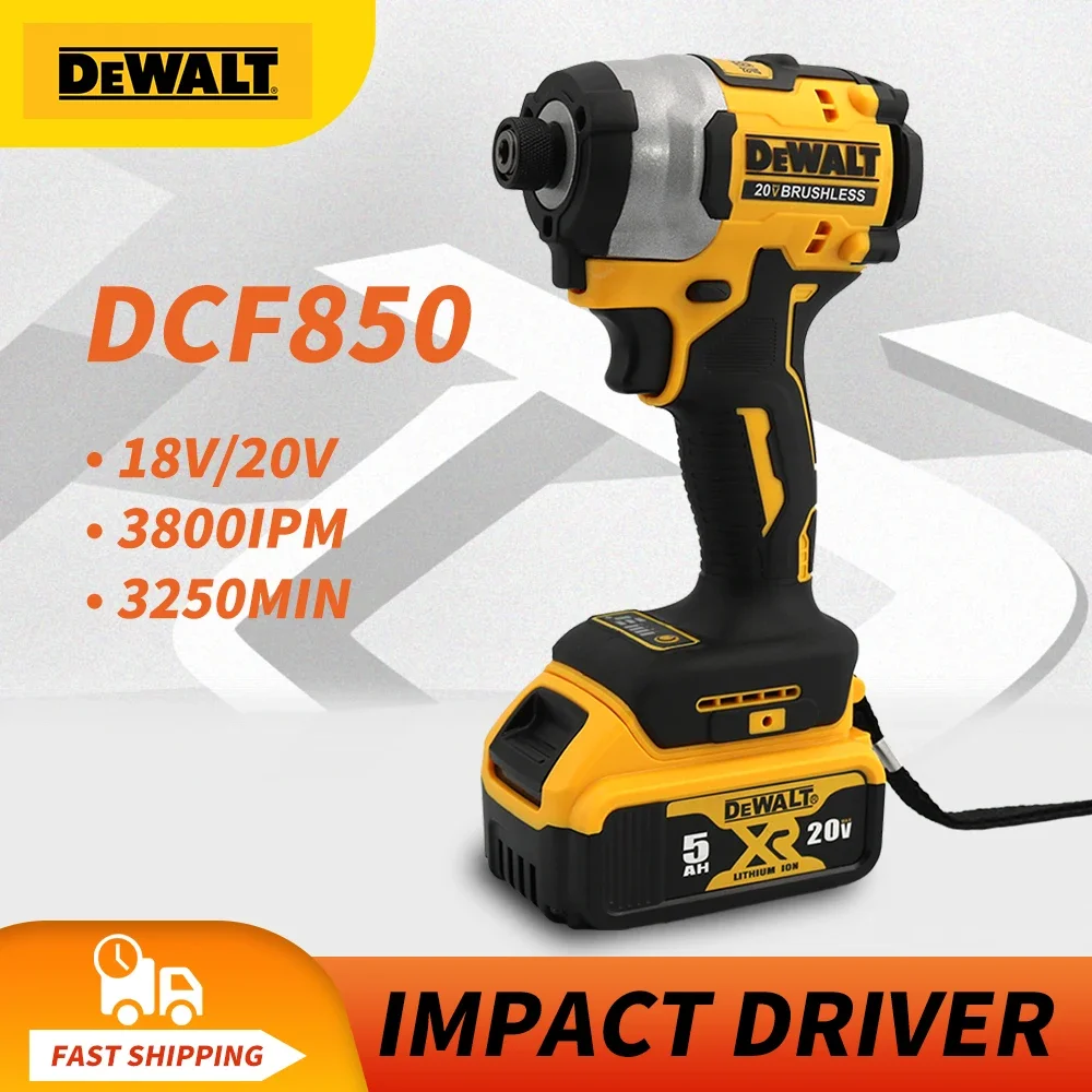 Dewalt-taladro-el-ctrico-de-impacto-DCF850-destornillador-con-Motor-sin ...