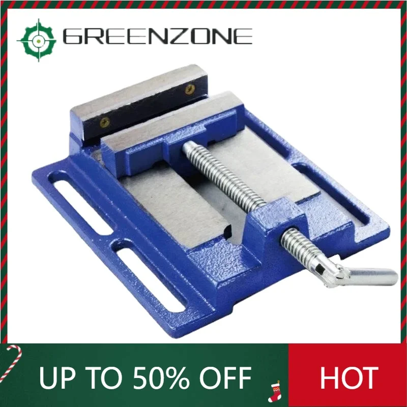 Cast-Iron-Industrial-Woodwork-Drill-Press-Vise-3Inch-3-Manual-Hand ...