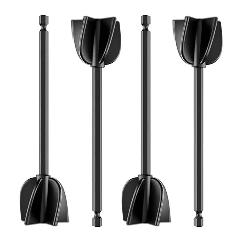 Solid Mixer Drill Paddle Plastic Paint Mixer Paddle Helix Shape Tear ...