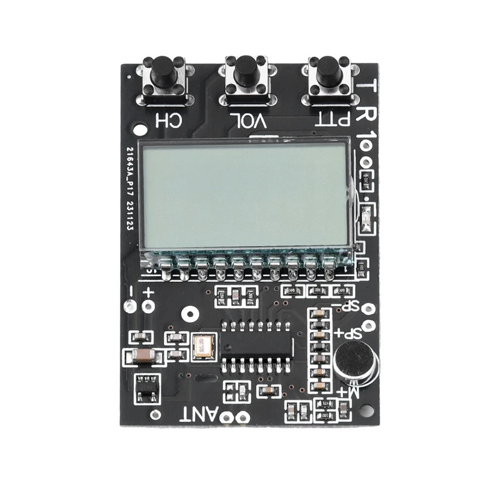 FM-Walkie-Talkie-Circuit-Board-FM-Receiver-Board-Multi-function-FM ...