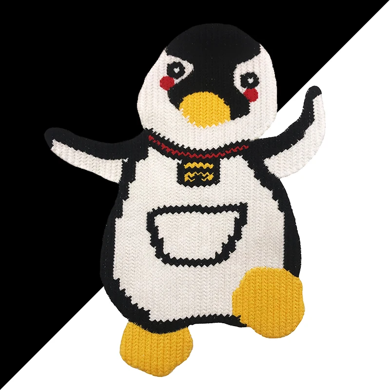 Precioso-bordado-exquisito-lindo-parche-de-ping-ino-apliques-para-coser ...