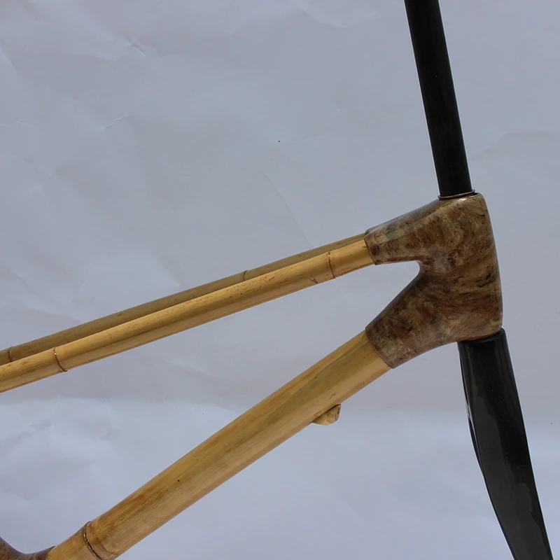 Рама шоссейного велосипеда Naturefly Bamboo Fixie, односкоростная с ...