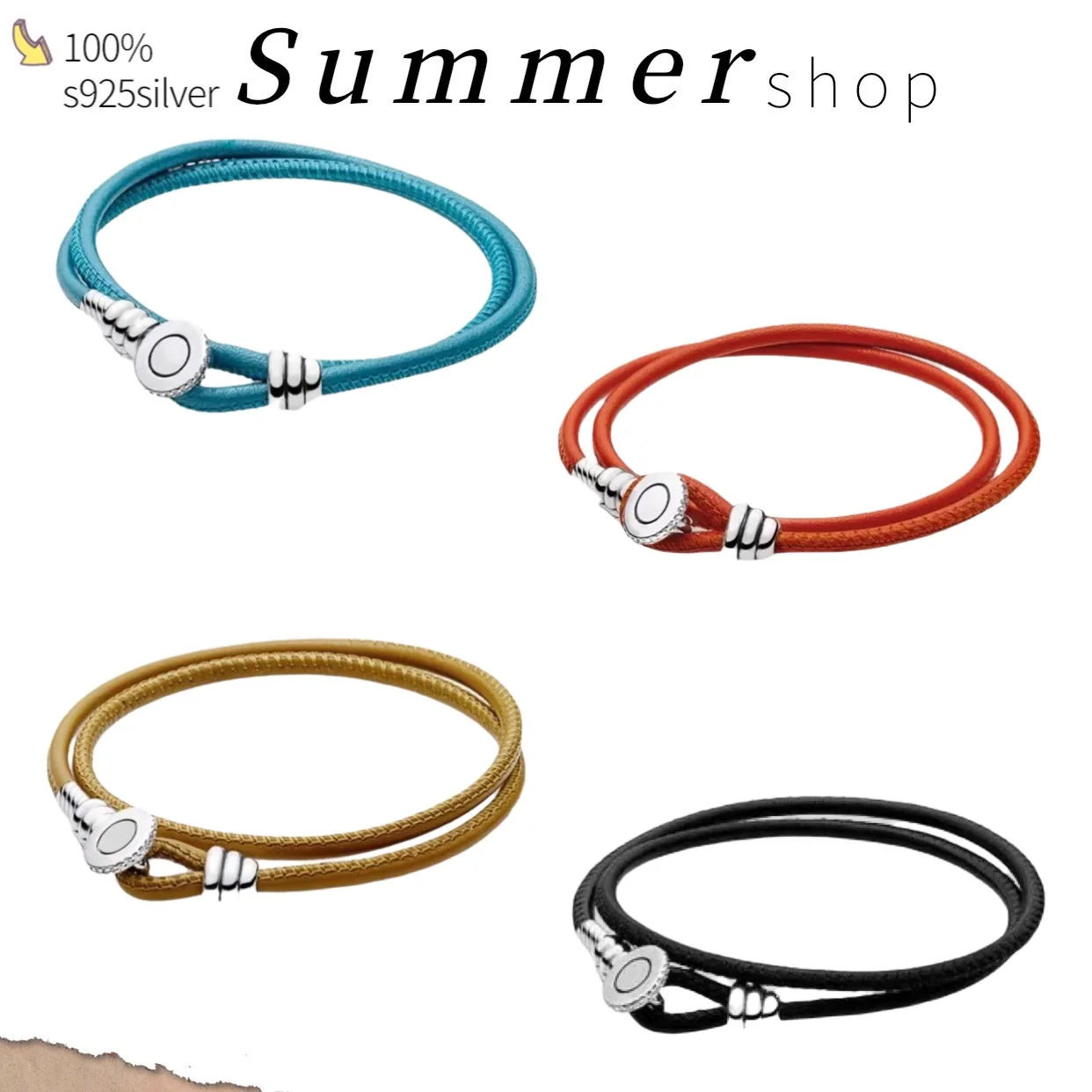 A-nova-venda-quente-couro-genu-no-bola-barril-fecho-charme-pandora ...