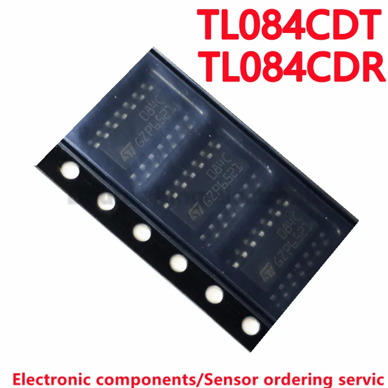 100PCS/500PCS/1000ชิ้น/ล็อต TL084CDT TL084CDR TL084C TL084 SOP14 IC ...