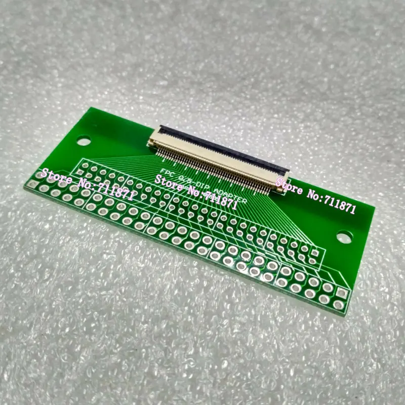 0-5-Pitch-50Pin-FFC-DIP-Adapter-connector-Spacing-0-5mm-50P-DIP-FFC-FPC ...