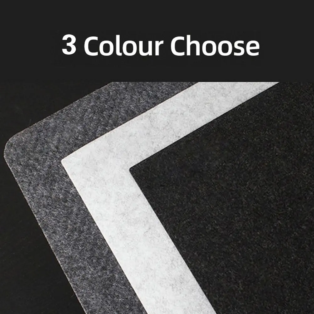 4-Sizes-Wool-Felt-Mouse-Pad-Home-Office-Computer-Desk-Protector-Laptop ...