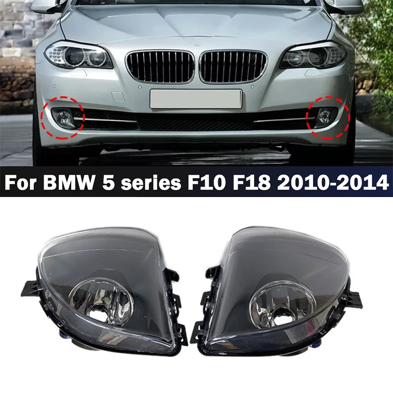 Fog-Lights-Without-Bulb-For-BMW-5-Series-F10-F18-520d-520i-523li-525li ...