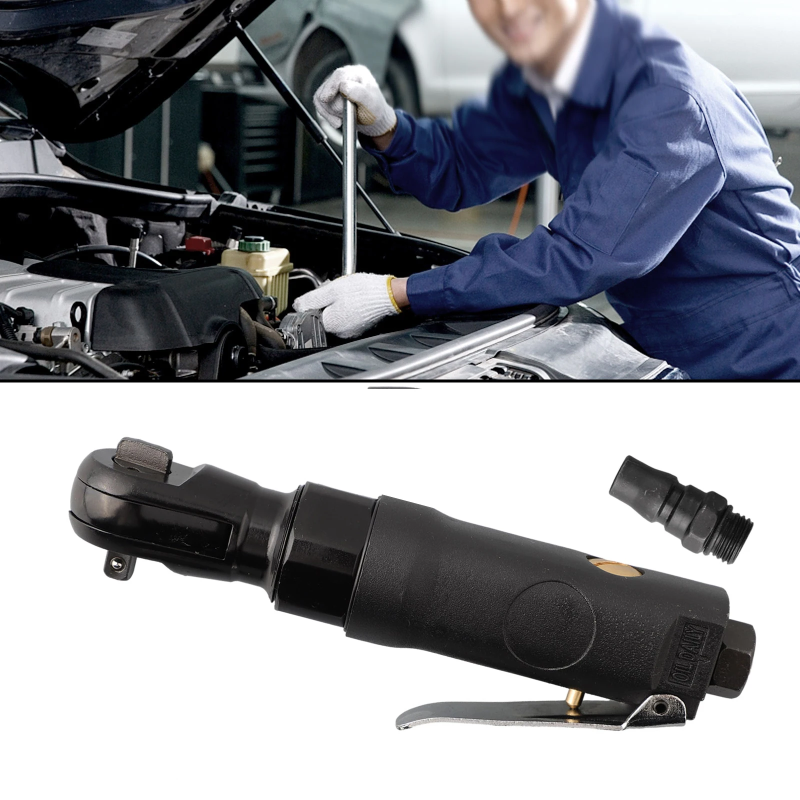 1-4-Straight-Shank-Pneumatic-Air-Ratchet-Wrench-Professional-High-Torque-For-Shipbuilding ...