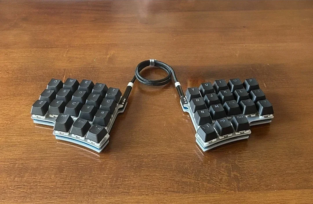 X7-Wired-Split-Keyboard-Customized-Single-Mode-Supprt-VIA-Hot-Swap ...