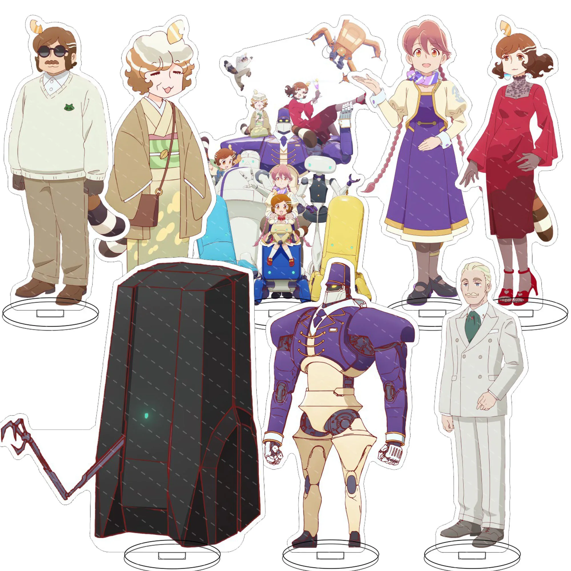 Anime Apocalypse Hotel New Acrylic Figures Stand Model Plate Cartoon ...