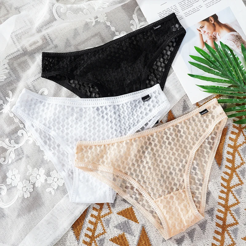 Bragas-transparentes-para-mujer-bragas-de-encaje-de-malla-perspectiva ...