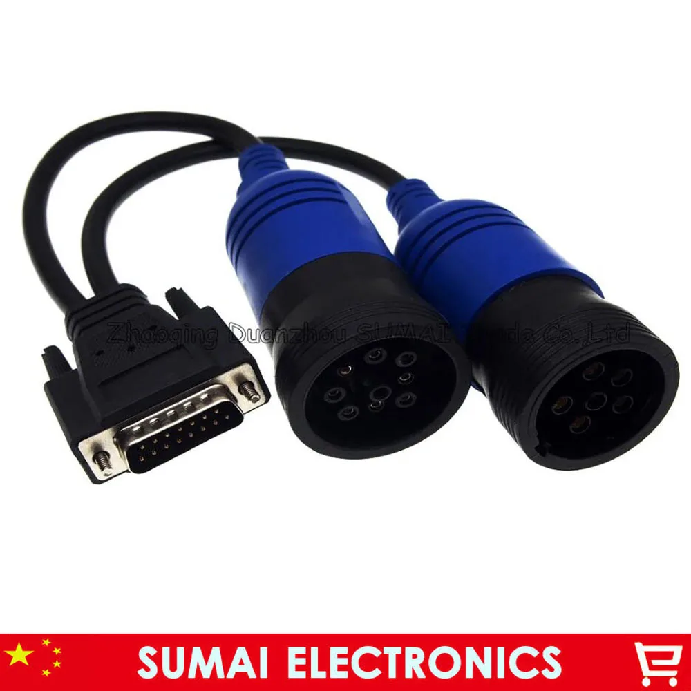 PN 405048 6Pin and 9Pin Y Deutsch adapter,DB15-J1939 adapter for ...