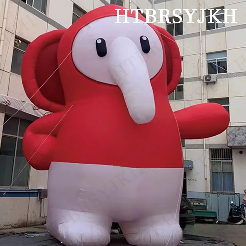 Inflatable-cartoon-animal-mascot-outdoor-square-playground-decoration ...
