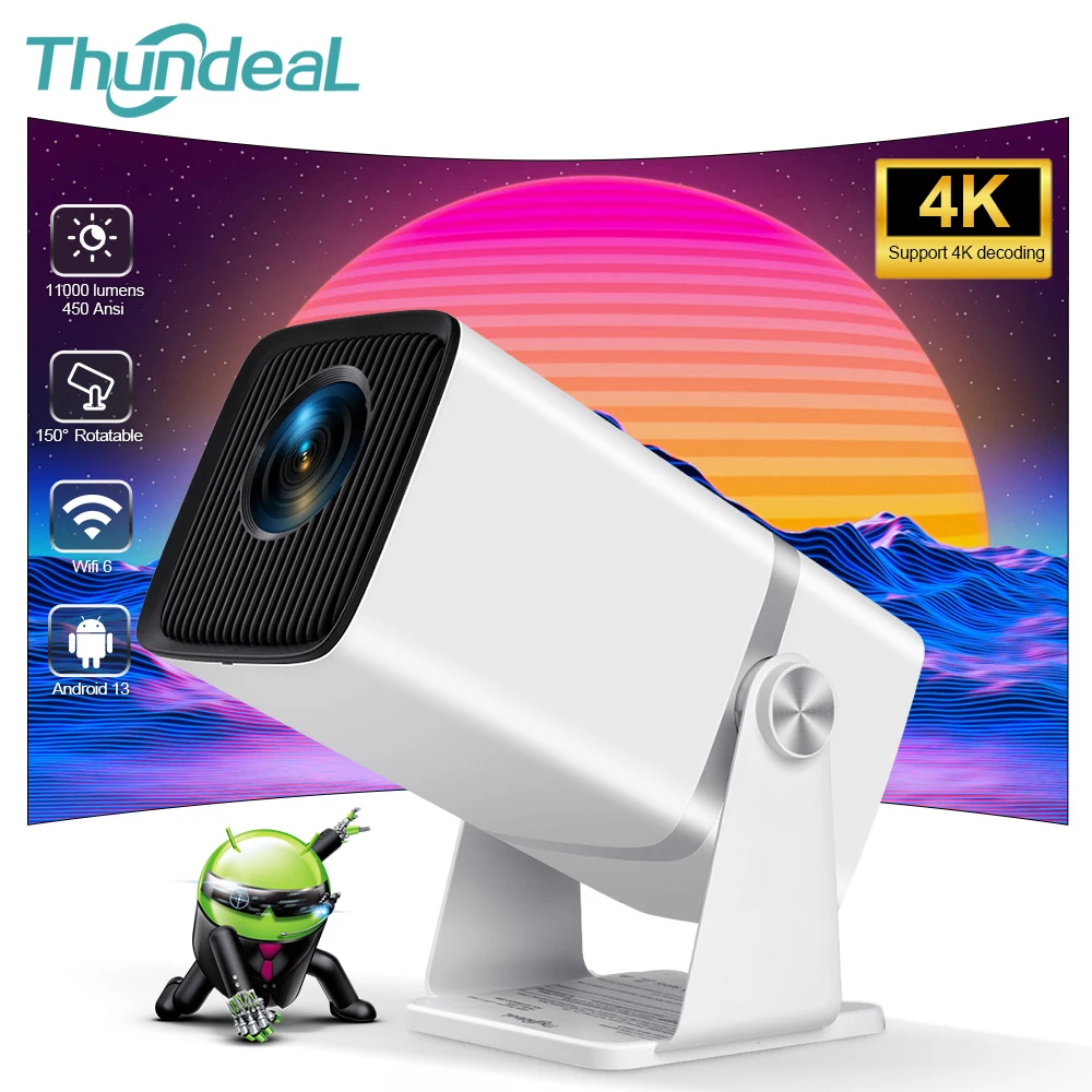 ThundeaL-TD80W-Full-HD-1080P-Mini-Projector-4K-Android-WiFi-3D-Home ...