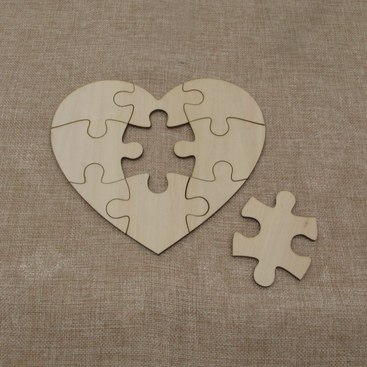 Unfinished Heart Puzzle