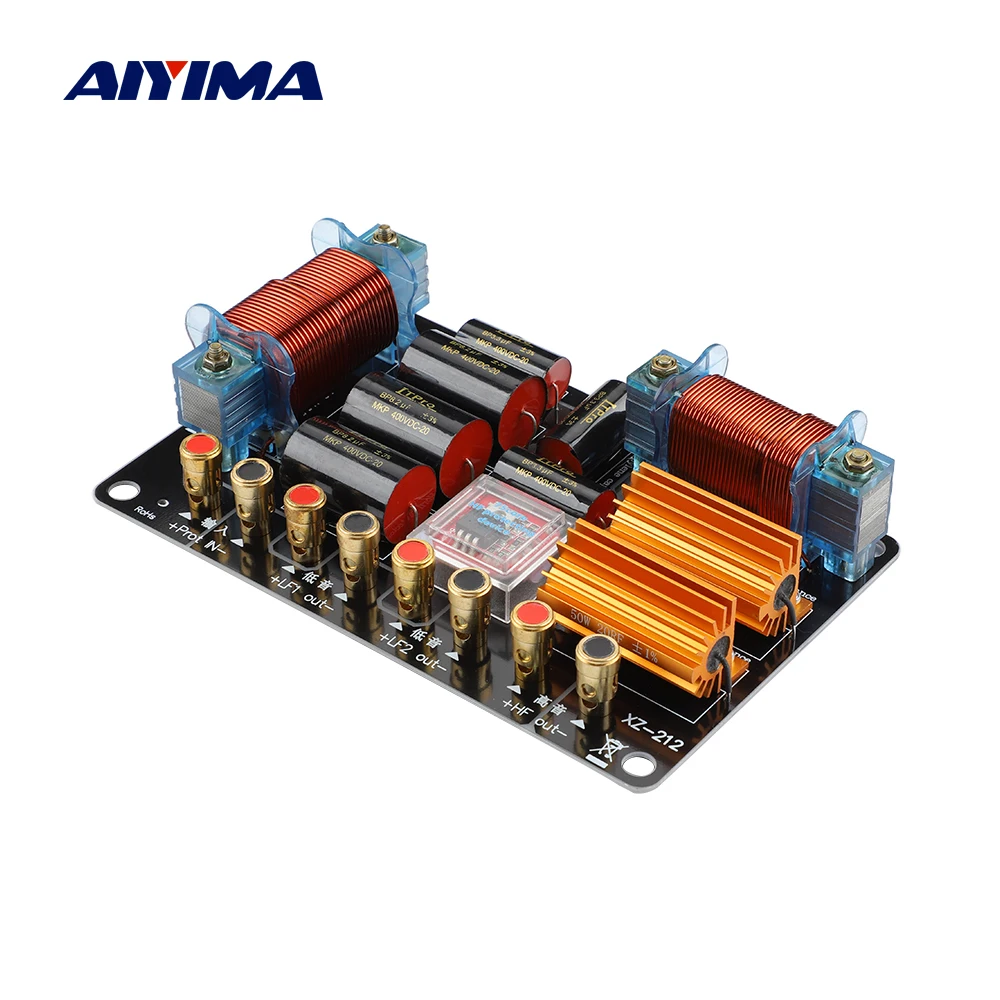Aiyima 800w 1000w 2 vias crossover áudio diy profissional estágio som alto-falante tweeter baixo ...