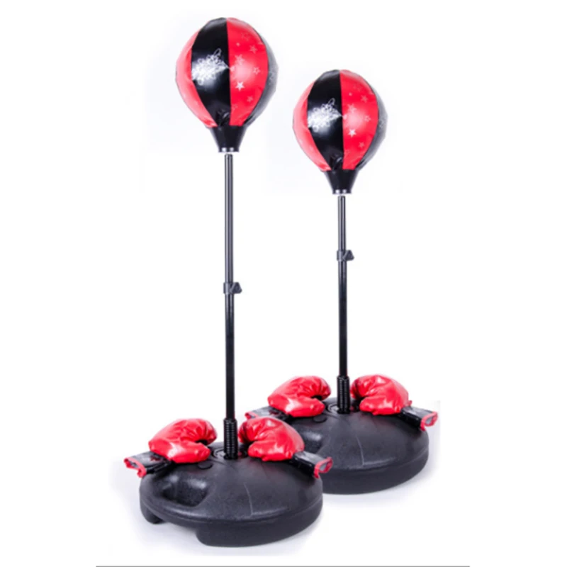 Adjustable child fitness boxing sports punching bag PU Punch Pear Speed ...