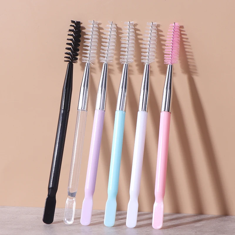 Portable-Eyebrow-Eyeliner-Brush-Diagonal-Angled-Eyebrow-Liner-Brush ...