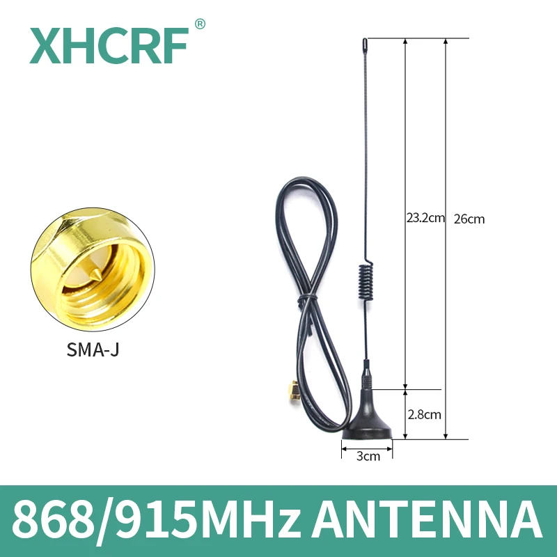 Lora-868MHz-915MHz-Antenna-with-Magnetic-Base-SMA-Male-Omni-Long-Range ...