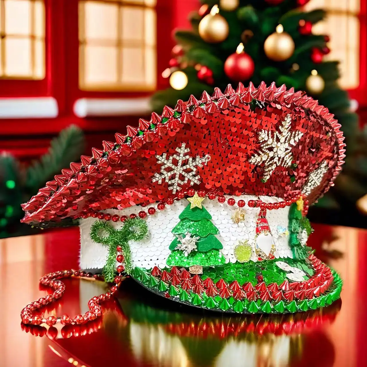 Christmas-Festival-Captain-Hat-Masquerade-Handmade-Unisex-Steampunk ...