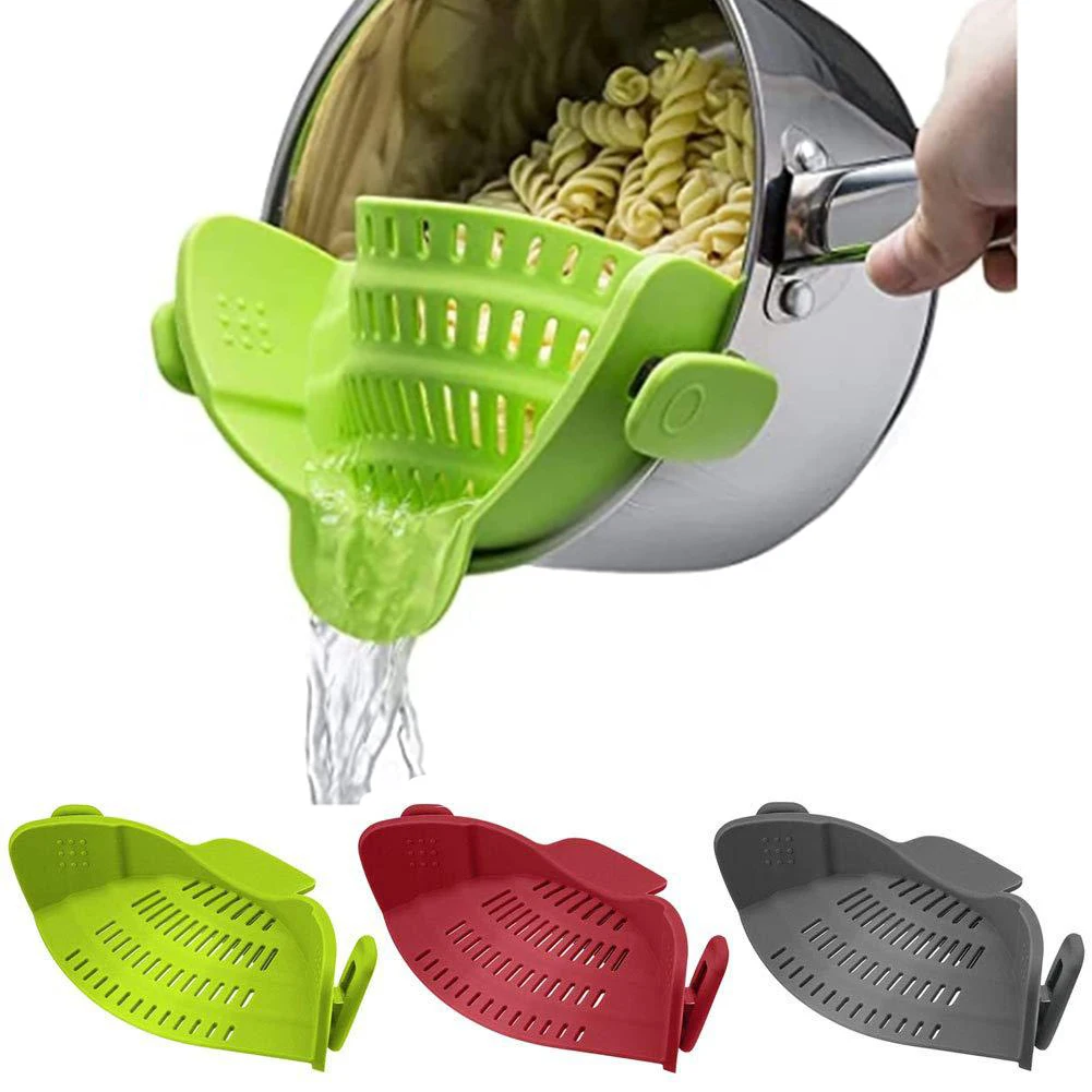 Universal-Silicone-Clip-on-Pan-Pot-Strainer-Anti-Spill-Pasta-Pot ...
