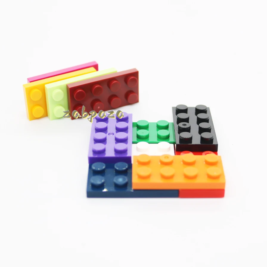 50PCS MOC 3020 2x4 Plate Building Blocks Kit High-Tech Board Light ...