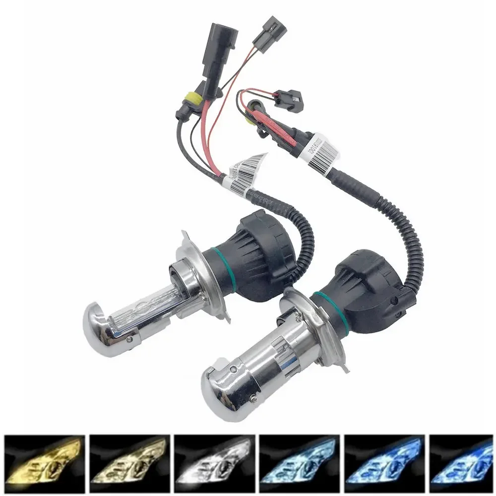 Car-Light-Bulbs-HID-H4-Xenon-Kit-Hi-Lo-Beam-12V-55W-Headlight-HID-Xenon ...