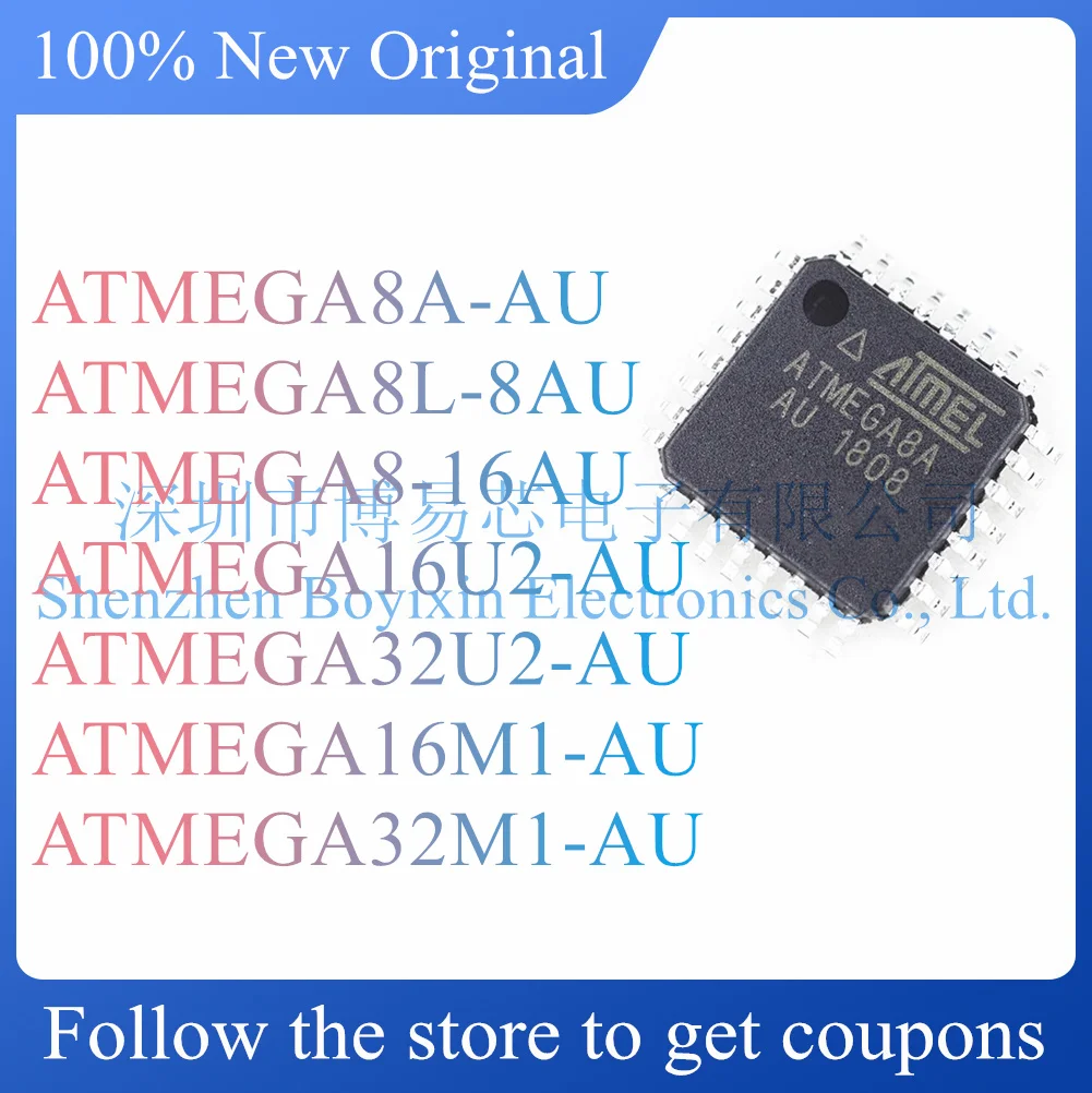 NEW-ATMEGA8A-AU-ATMEGA8L-8AU-ATMEGA8-16AU-ATMEGA16U2-AU-ATMEGA32U2-AU-ATMEGA16M1-AU-ATMEGA32M1 ...