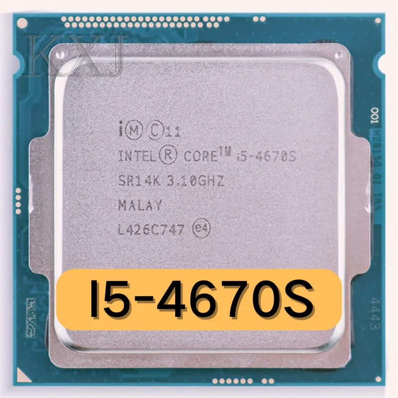 Intel core i5-4670S i5 4670s processador quad-core lga1150 desktop cpu ...