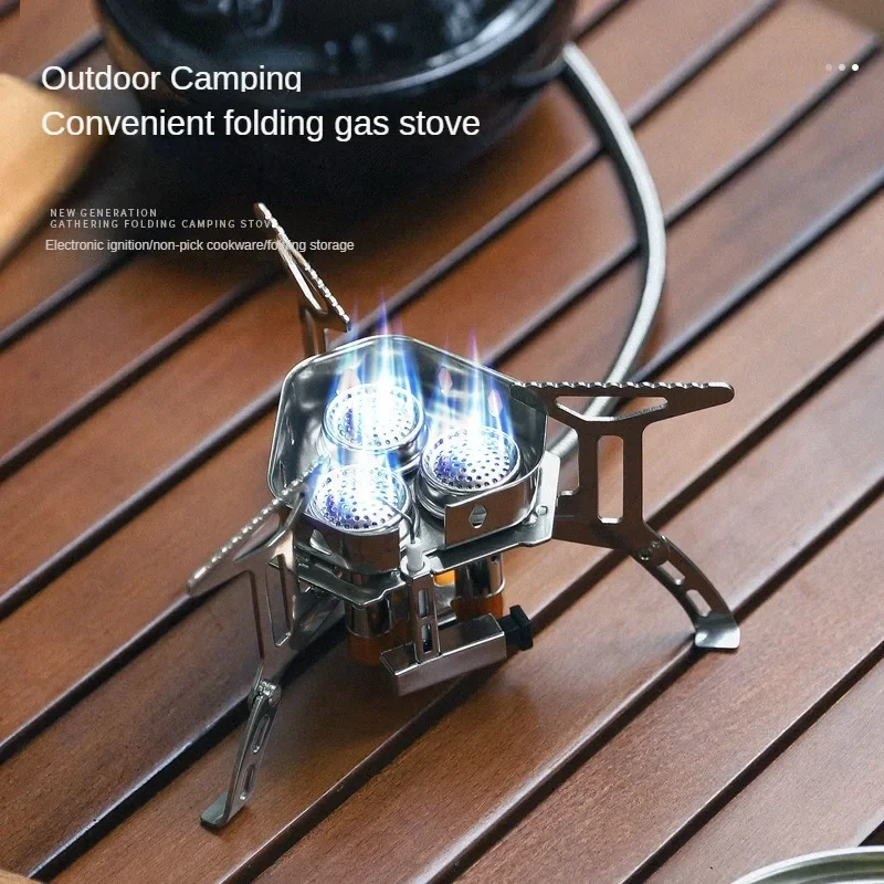 3500W Camping Gas Stove Portable Folding Outdoor Backpacking Stove ...
