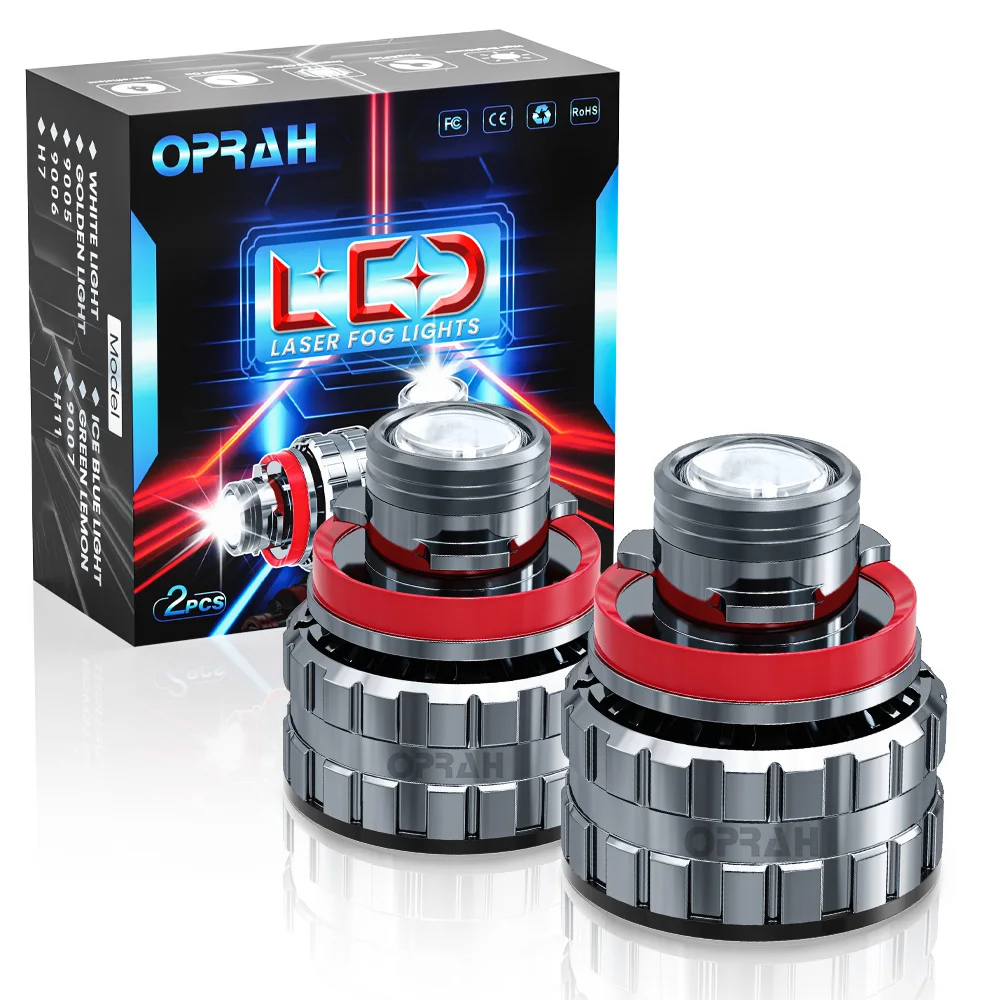 2pcs-Laser-Lens-LED-Fog-Bulb-H7-H11-9005-HB3-9006-HB4-Car-Headlight ...