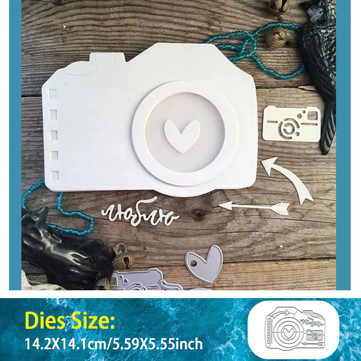 Ferramenta Big Camera Cut para Scrapbook: Crie Cartões de Papel ...