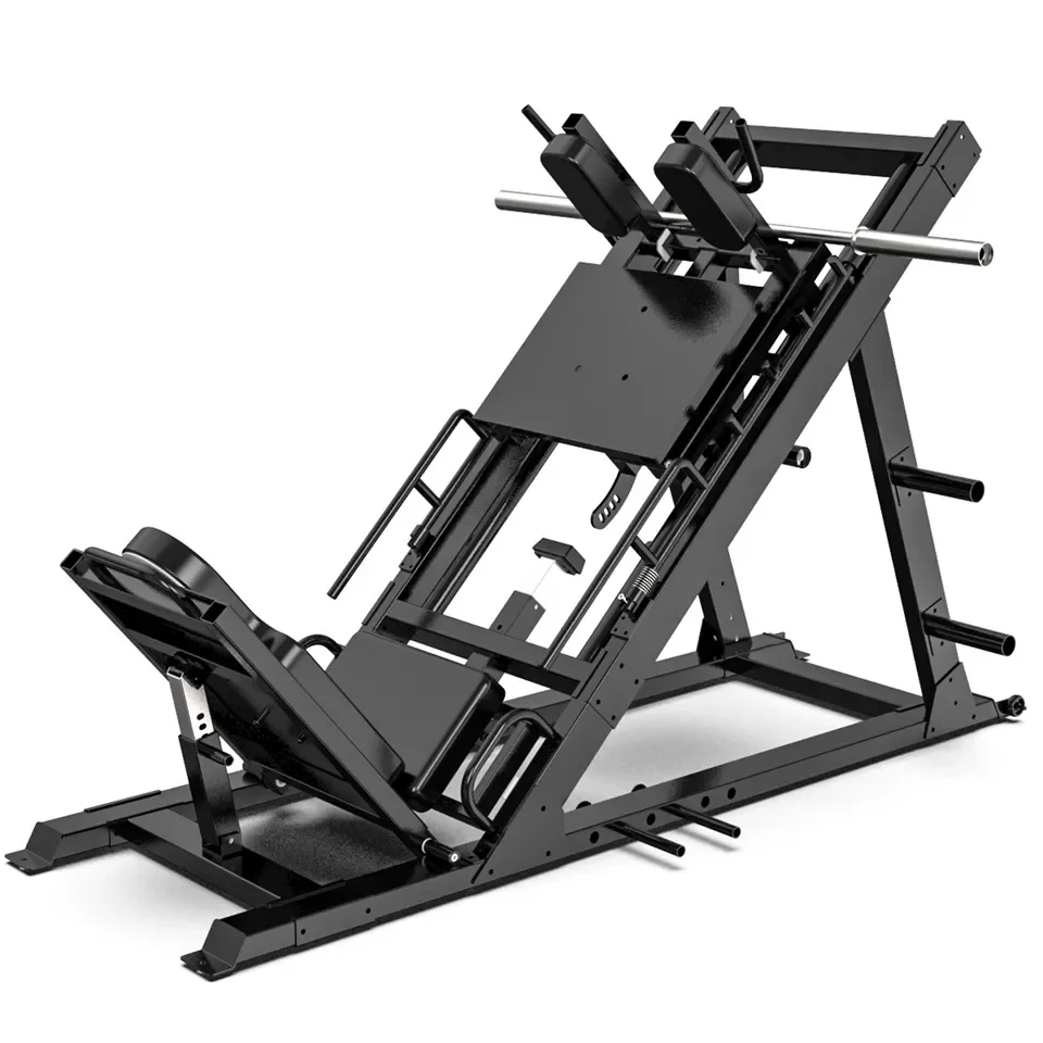 New-Design-Gym-Equipment-2-In-1-Leg-Press-Hack-Squat-Machine-Dual-Leg ...
