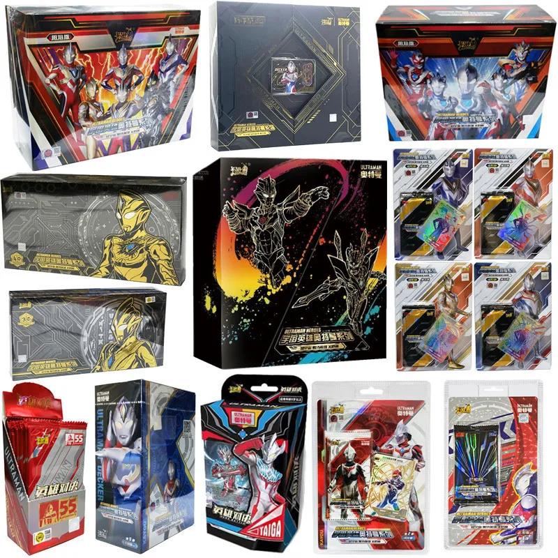 KAYOU-Original-Ultraman-Complete-Series-Card-Booster-Pack-Anime-Figure ...