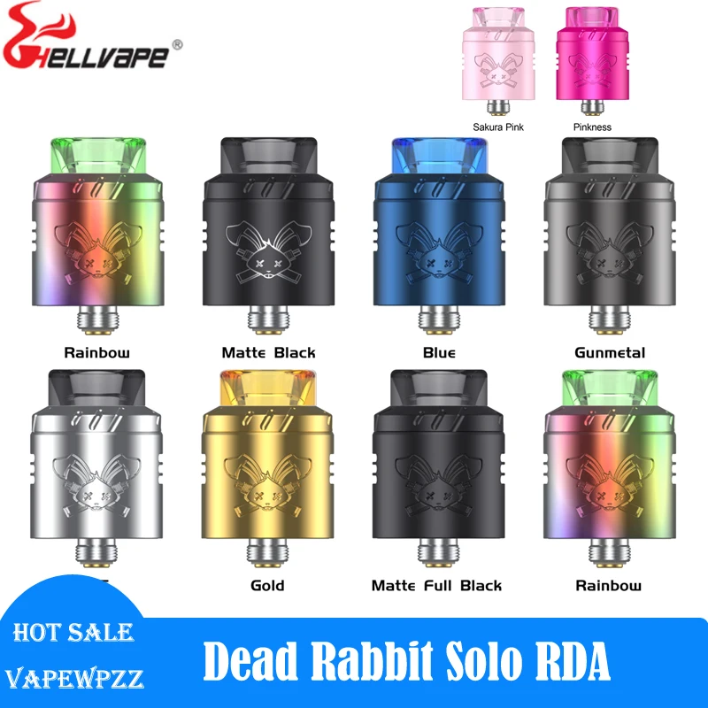 Original Hellvape Dead Rabbit Solo RDA Tank Single Coil RDA Vape ...