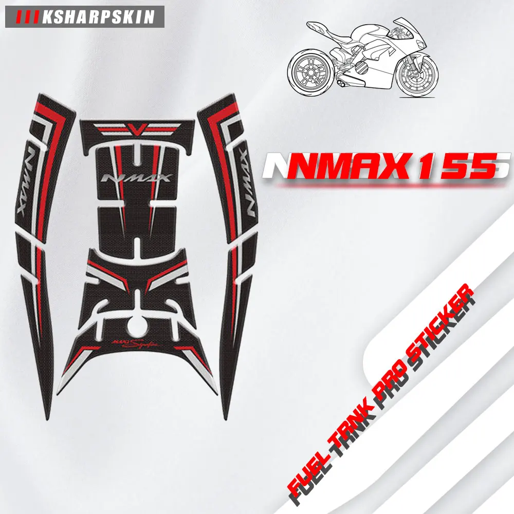 3D-car-fuel-tank-pad-sticker-waterproof-sunscreen-carbon-fiber ...