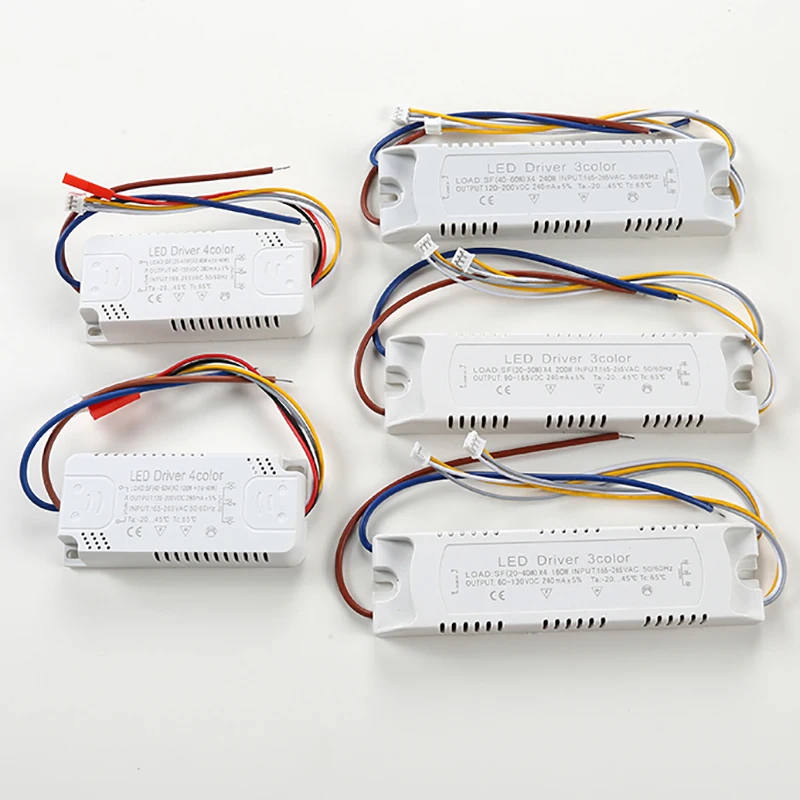 LED Driver Current 220mA 20-40W/40-60W light Ceiling Power Supply 3 ...