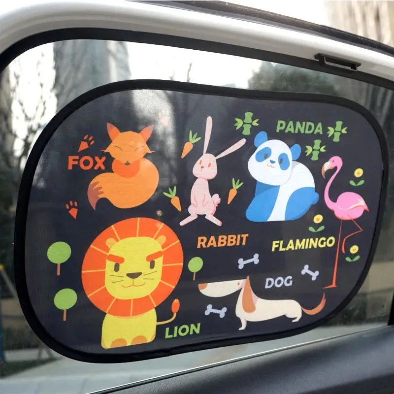 Car sun visor side window cartoon car window children adult adsorption ...