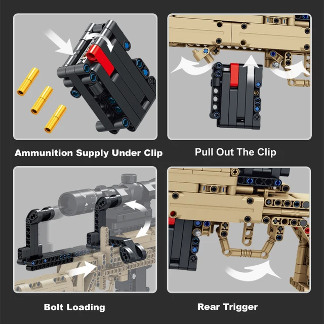 Lego Sniper Lego Sniper Rifle Or Sum By Pixelmarcokid On DeviantArt