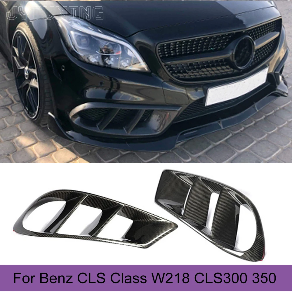 Front-Bumper-Air-Vent-Cover-Trim-Mesh-Grill-Frame-For-Mercedes-Benz ...