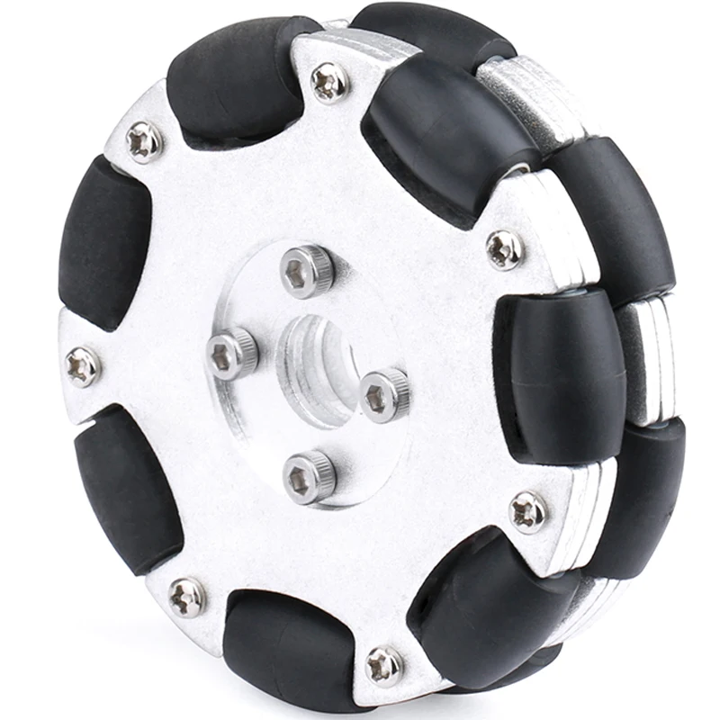 58-82mm-Aluminum-Alloy-Omni-Wheel-15KG-Load-Metal-Fulai-Wheel-Omni ...