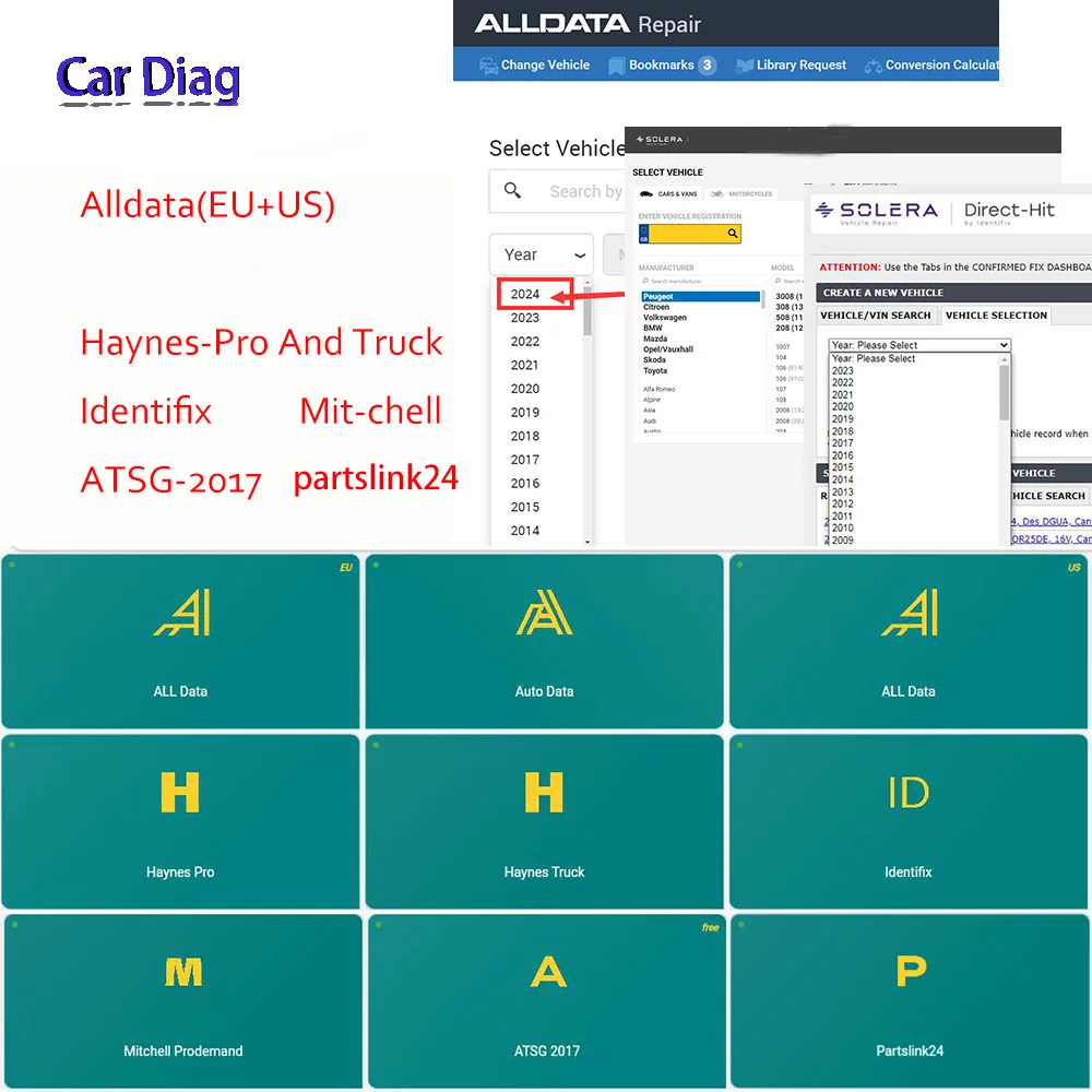 2024-Online-Account-Car-Repair-Software-for-Auto-data-Alldata-Full-Pack ...