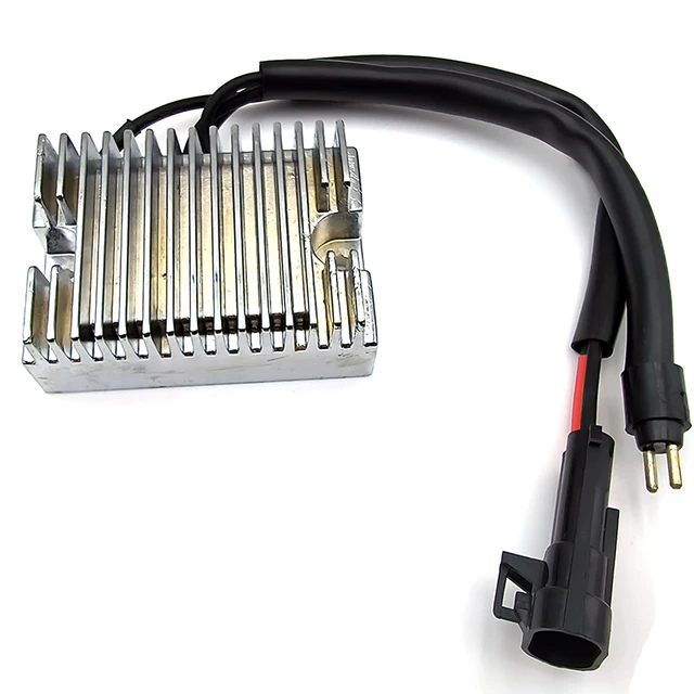 NZT02-1014 New Chrome Plated Motorcycle Regulator Rectifier For Harley ...