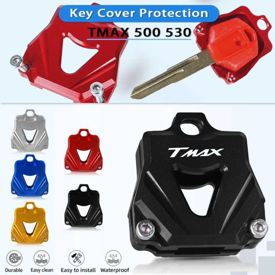 TMAX500-TMAX530-Motorcycle-Accessories-CNC-Aluminum-Key-Cover-Cap-Key ...