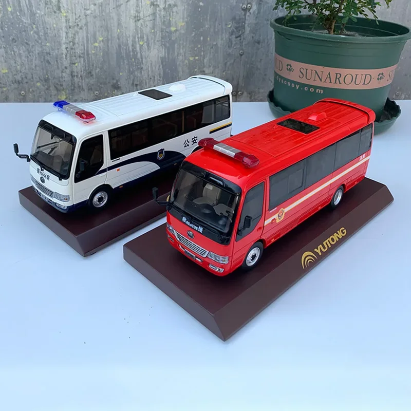 Die-Cast-1-32-Scale-Yutong-T7-Commercial-Vehicle-Police-Car-Fire-Truck ...