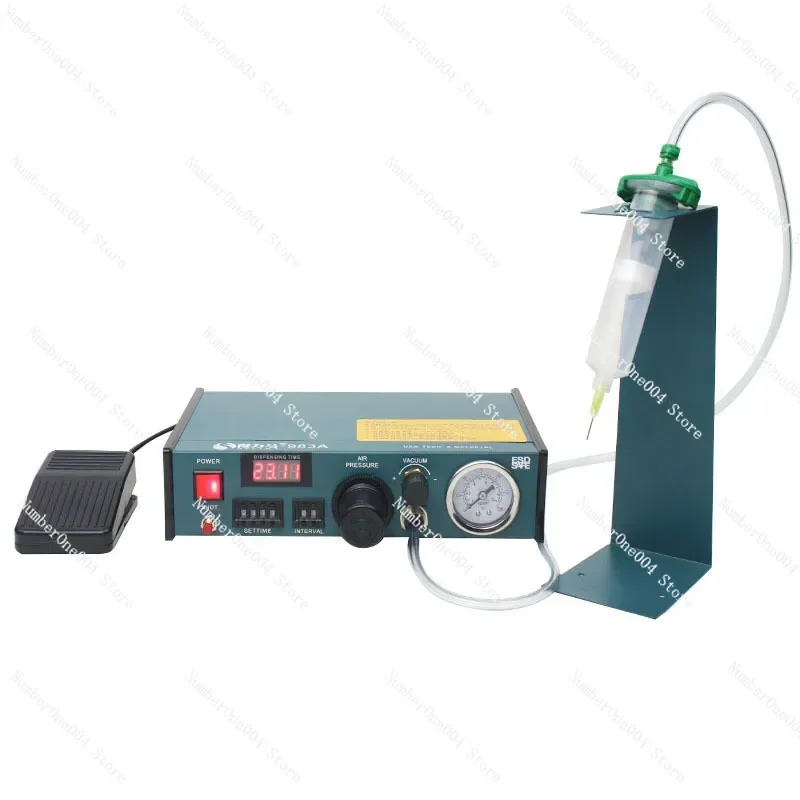 Glue-Dispenser-machine-Liquid-Semi-Automatic-Dispensing-220V-Auto-Glue ...