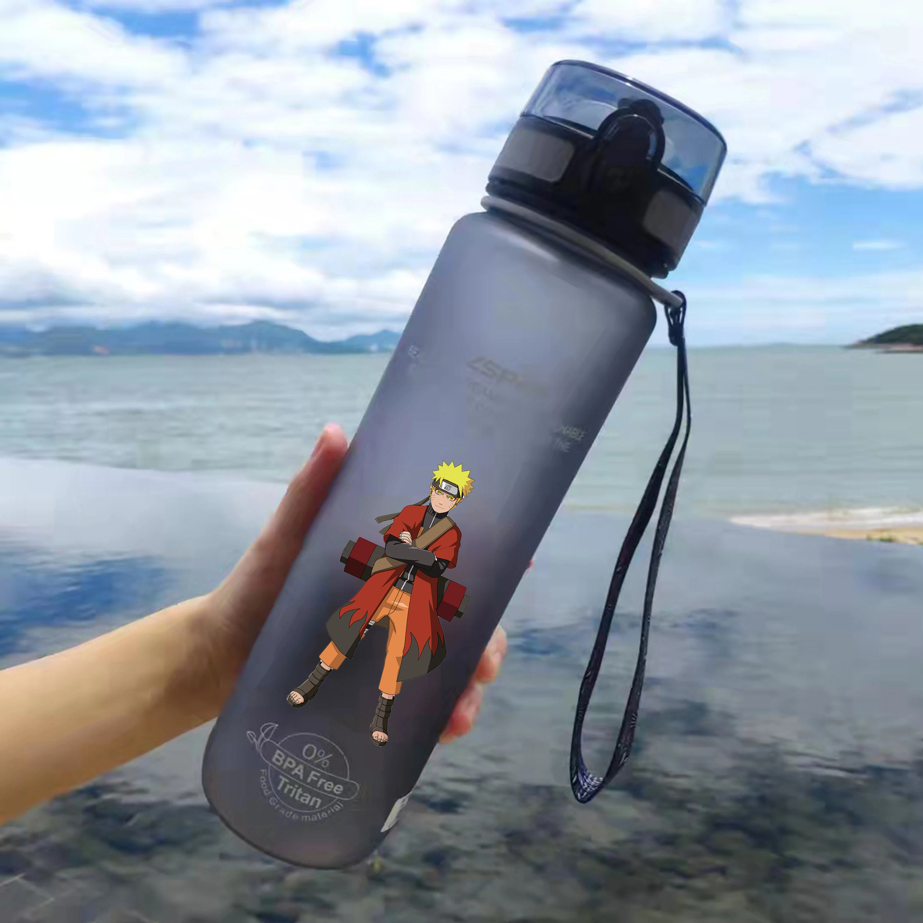 Japanese Cartoon Anime Akatsuki Cosplay Tritan Bpa Free Water Bottle ...