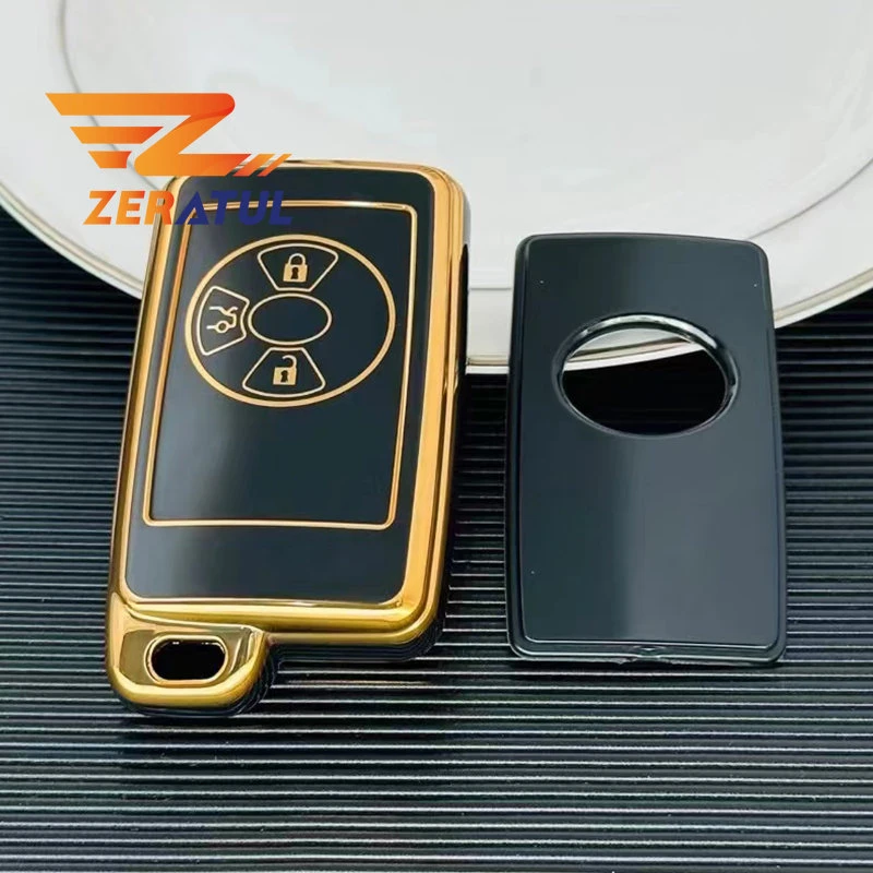 Soft TPU Shell Fob Holder Keychain for Toyota Noah Tarago Mark X RAV4 ...