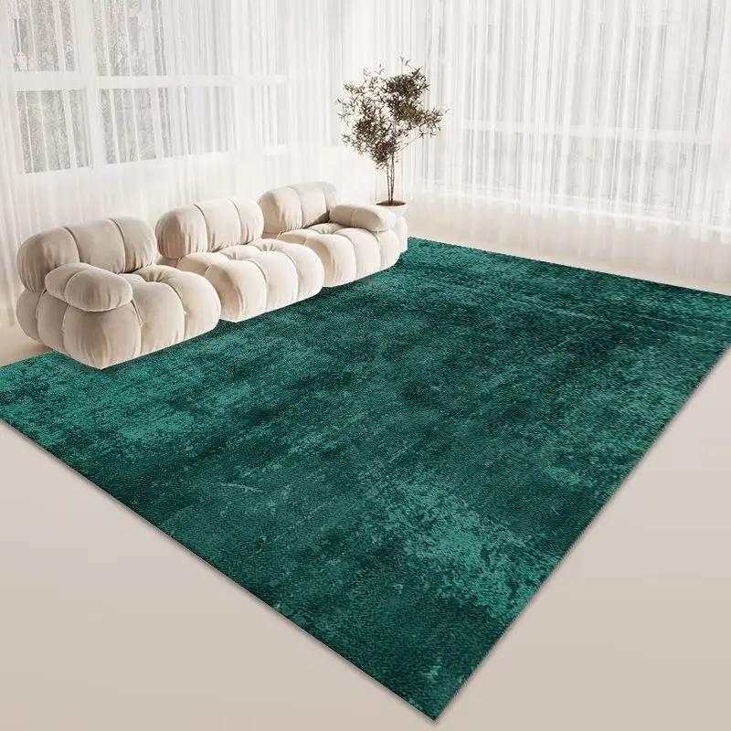 Green-Living-Room-Carpet-Solid-Color-Style-Sofas-Coffee-Tables-Large ...