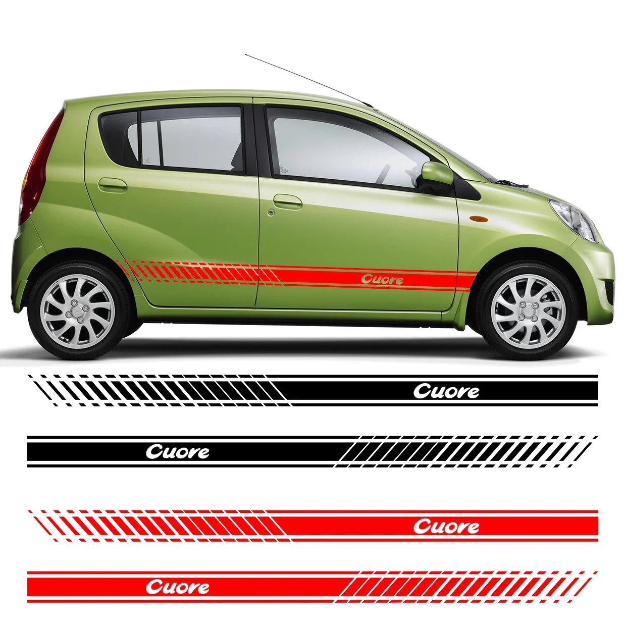 2PCS-Car-Door-Side-Sticker-For-Daihatsu-Altis-Atrai-Present-Boon-Cast ...